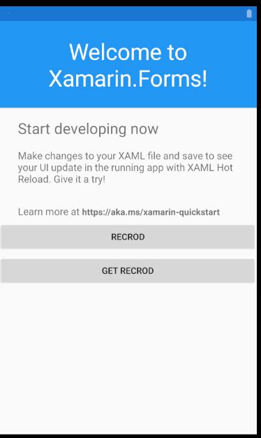 How Do I Record Audio Using Xamarinforms Android And Ios Microsoft Qanda