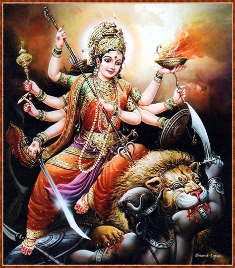 Goddess Durga The Mother Goddess Her Symbolism Artofit