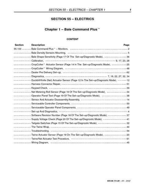 Bale Command Plus Monitor Download Free Pdf Screw Actuator