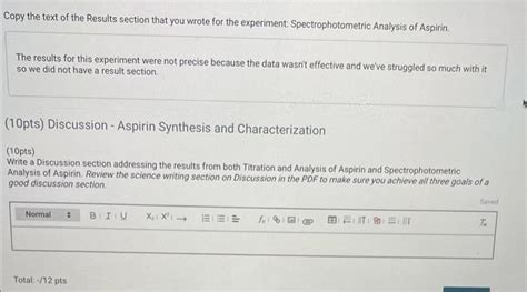 Please Write A Discussion Section Addressing The