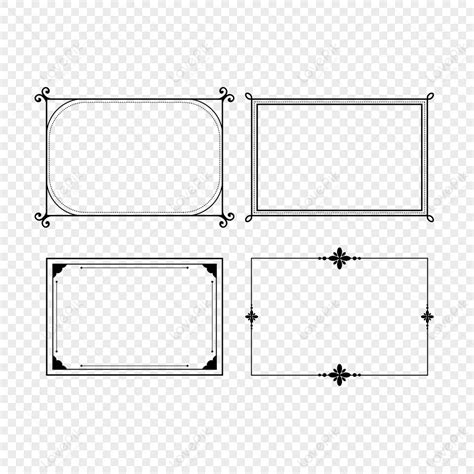 Rectangular Wire Frame Calligraphy Frame Creativity Creative Rectangle