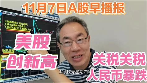 美股大涨中概股跌183！特朗普当选人民币暴跌千点！a股周四咋办 Youtube