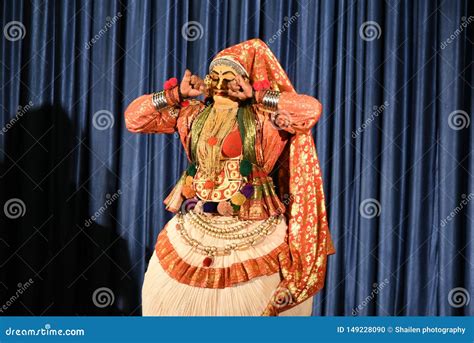 Kathakali Classical Indian Dance Of Kerala Editorial Image