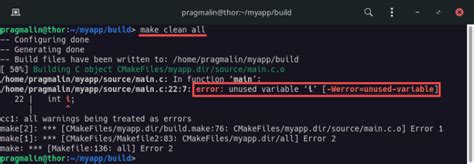 Enable Compiler Warnings With Cmake Pragmaticlinux