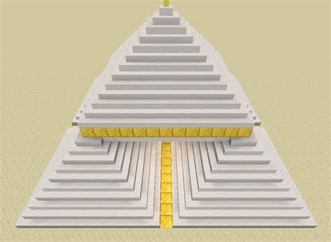 Minecraft Pyramid Blueprints