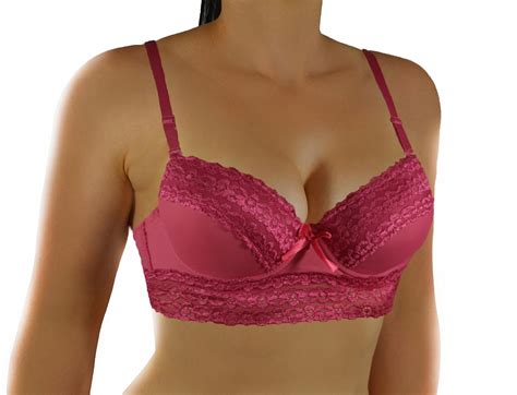 Biustonosz Braletka Super PUSH UP B 70 Bordo Cena Opinie