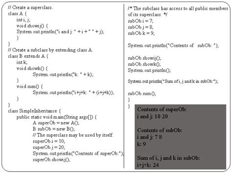 Unit2 Inheritance Definition Single Inheritance Benefits Of Inheritance
