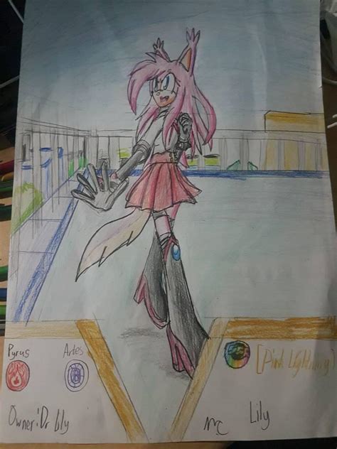 Ga Pink Lightning Lily By Chasetales On Deviantart