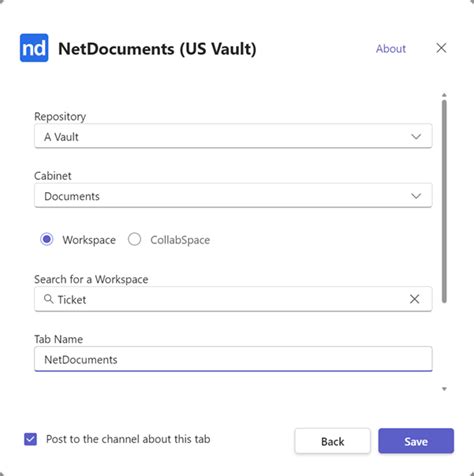 Netdocuments For Microsoft Teams Chatlink
