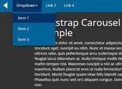 Horizontal Scrolling Menu In JavaScript JQuery FadeNav Free JQuery Plugins