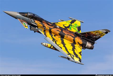 3076 Luftwaffe German Air Force Eurofighter Ef 2000 Typhoon Photo By Mathias Grägel Id