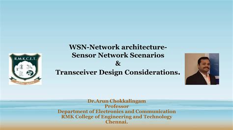 Wsn Network Architecture Sensor Network Scenarios And Transceiver Design Considerations Pptx