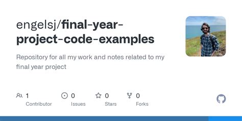 Github Engelsjfinal Year Project Code Examples Repository For All