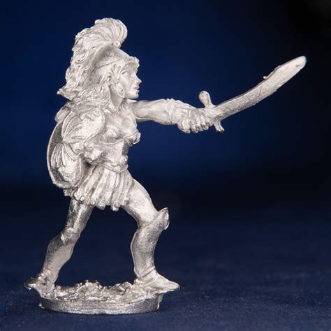 15501e Female Gladiator With Sword And Shield By Ral Partha