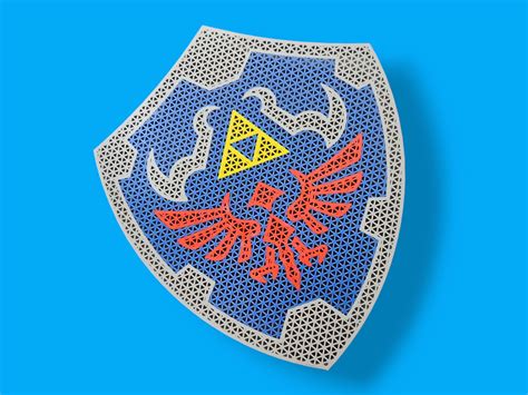 Hylian Shield Pin Display Board Etsy