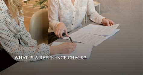 What Is A Reference Check [and How To Conduct One] Zippia For Employers