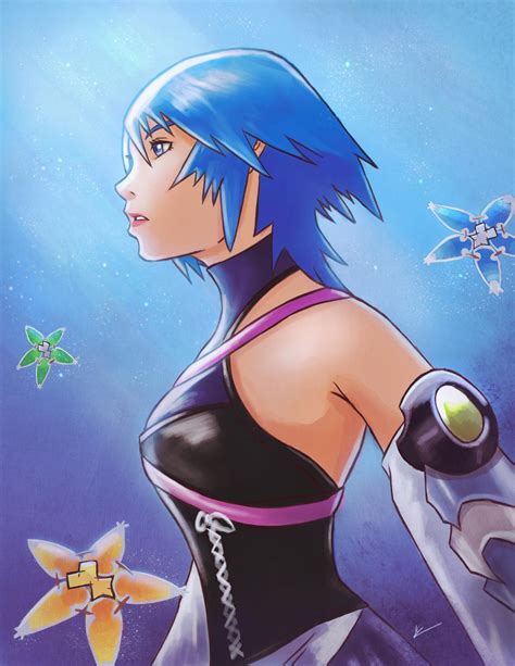 Kingdom Hearts Aqua By Khallidjoseph On Deviantart