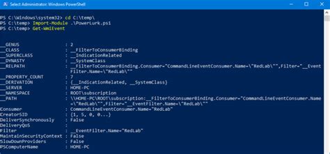 Persistence Wmi Event Subscription Penetration Testing Lab