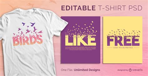 Plantilla Psd Editable De Plantilla De Camiseta Psd Escalable Con