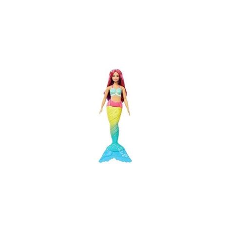 Poupee Barbie Dreamtopia Sirene Multicolore Arc En Ciel Mattel 1
