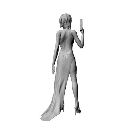 Obj Datei Aya Brea Parasit Eve Fan Art・design Zum Herunterladen Und 3d