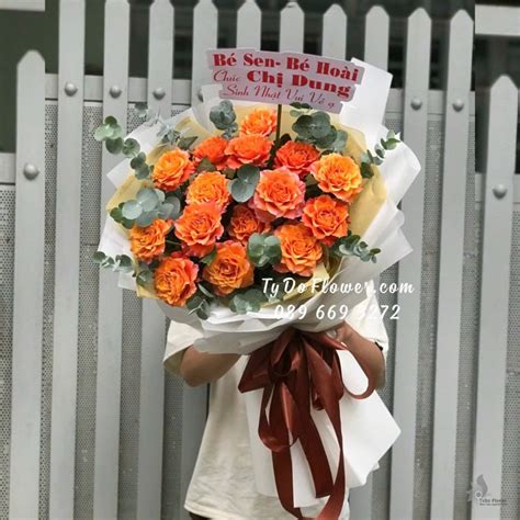 Tydo Flower Cửa Hàng Hoa Tươi Gò Vấp B10242046 BÓ Hoa ChÚc MỪng