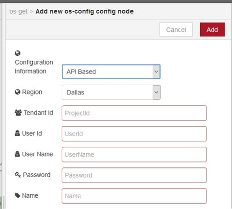 Ibm Cloud Connecting To Object Storage On Node Red Stack Overflow