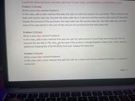 Solved Assignment 1 100 Pts Create A FOLDER Named Chegg