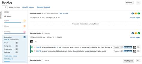 User Stories How To Get An Epic Span Multiple Sprints Project Management Stack Exchange