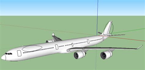 Google Sketchup Airplane