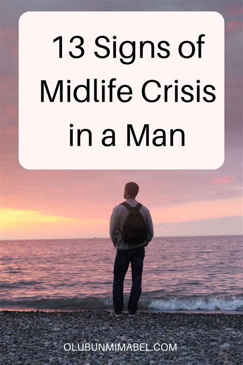 13 Warning Signs Of Midlife Crisis In A Man Olubunmi Mabel