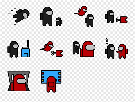 Among Us Icons Png Pngegg