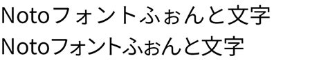 【css】font Feature Settingsでいい感じに文字詰め くまぶろぐ。