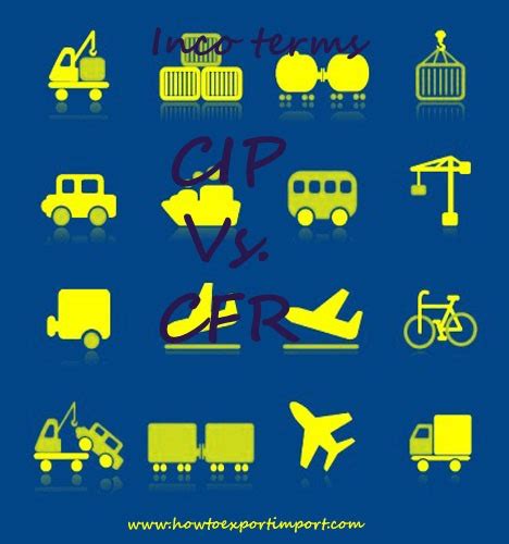Difference Between CIP And CFR In Shipping Terms
