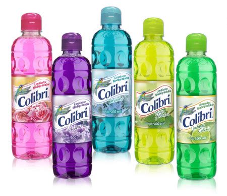 Colibrí limpiador líquido Caja con 12 botellas de 1 Litro Aroma