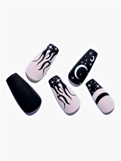 Glamermaid Press On Nails Medium Coffin Shape Collection