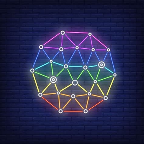 Netwerk Metafoor Neonteken Technologie Internet Netwerk Gratis Vector