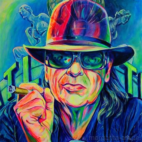 Margarita Kriebitzsch Udo Lindenberg Original gemälde Gemälde