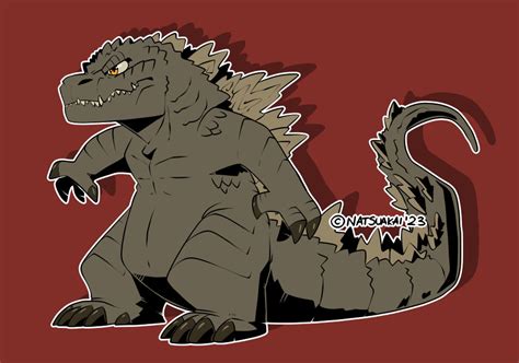 Chibi Godzilla 1 G2014 By Natsuakai On Deviantart