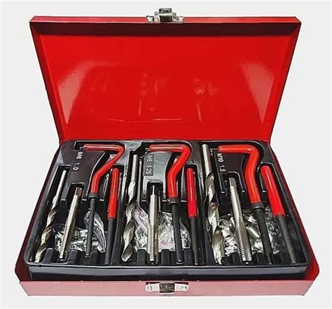 Kit Reparador Roscas Insertos Machos Mechas X Pz Guiller
