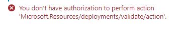 No Authorization To Deploy Issue Azure Simuland Github