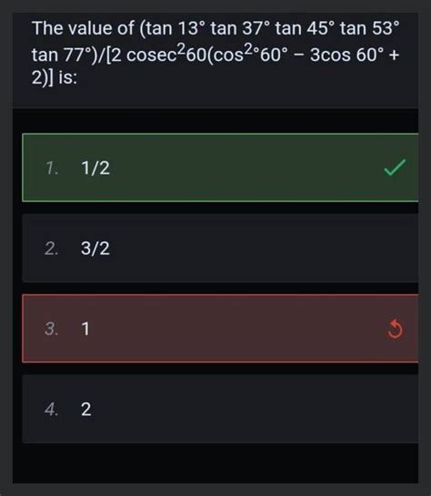 The Value Of Cosec 58∘ θ −sec 32∘−θ Sin15∘sin35∘sec55∘sin30∘sec75∘ Is