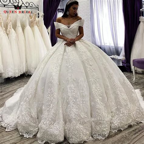Poofy Ball Gown Wedding Dresses