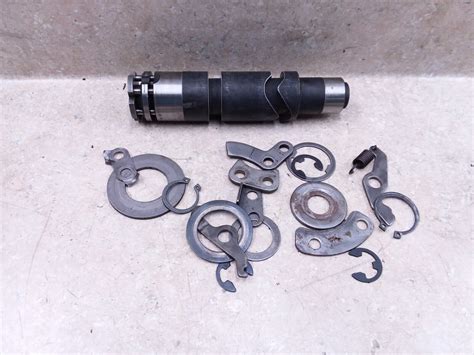 Kawasaki F9 Big Horn 350 F9b Enduro Engine Gear Shift Drum And Parts 1974