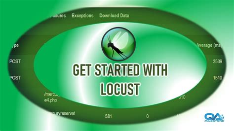 0 1 get started with locust setup on windows youtube