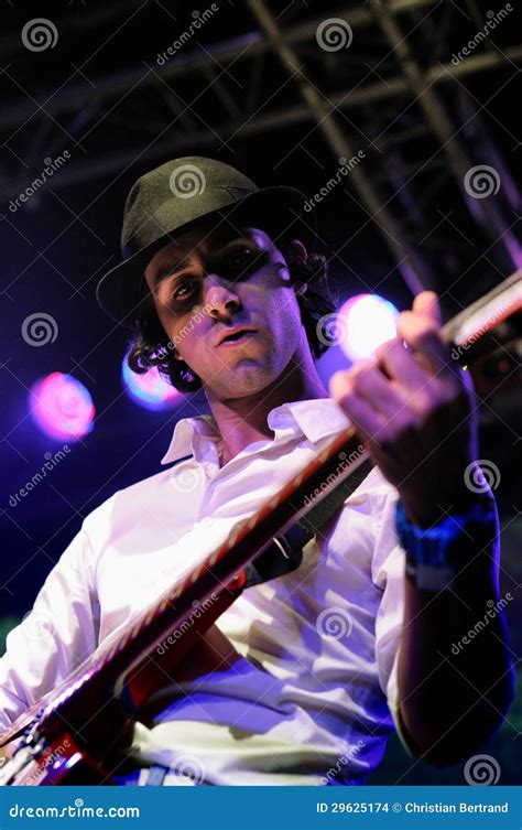 Paul Smith Maximo Park Performs At Faktoria D Arts Editorial Stock