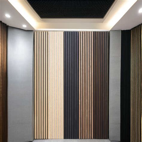 Natural Oak Acoustic Wood Wall Panel Mdf Salt Akupanels With Veneer