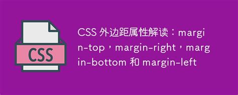 Interpretation Of Css Margin Properties Margin Top Margin Right