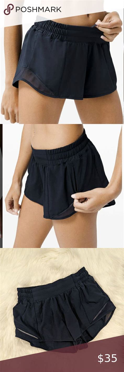 Lululemon Hotty Hot Short Ii 25 True Navy Lululemon Athletica Dark