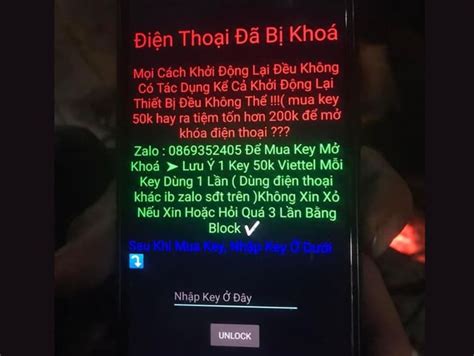 Cách Khắc Phục điện Thoại Android Bị Chiếm Quyền Màn Hình Anonyviet